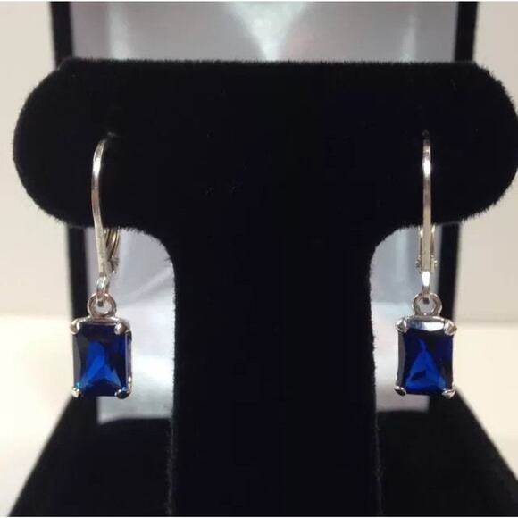 Jas Jacobs Jewelry | Jewelry | Beautiful 2ctw Emerald Cut Sapphire ...